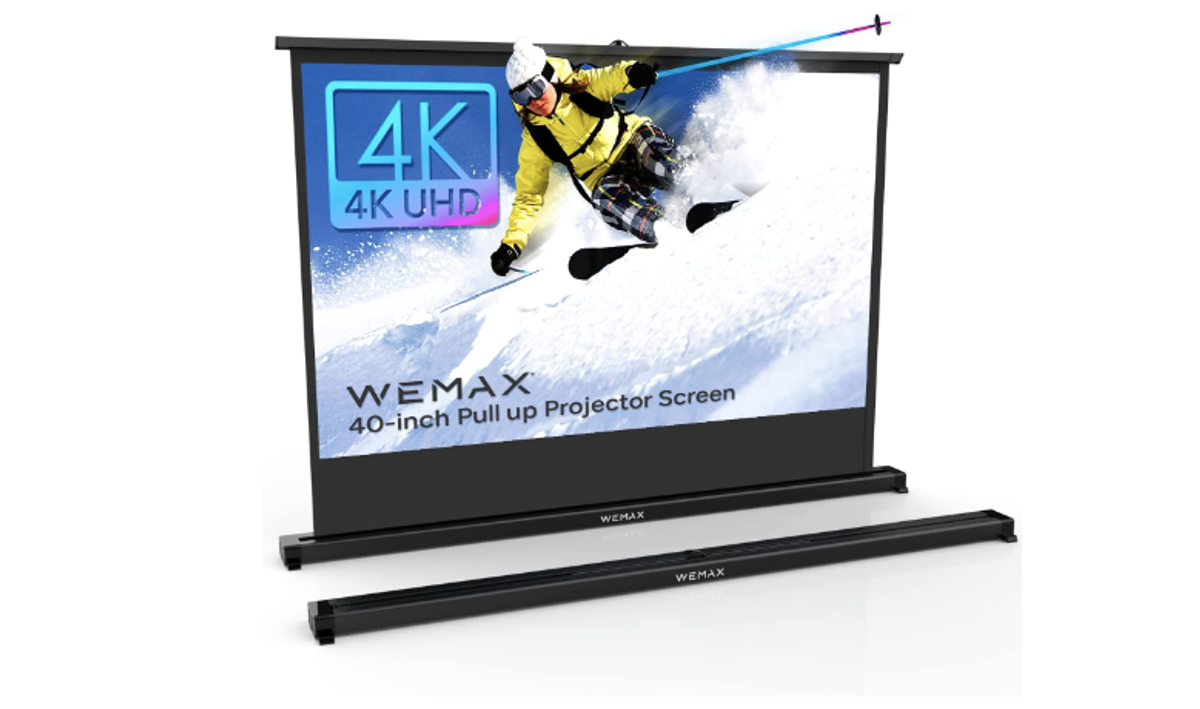 WeMax 40 Inch Portable Projector Screen | indy100