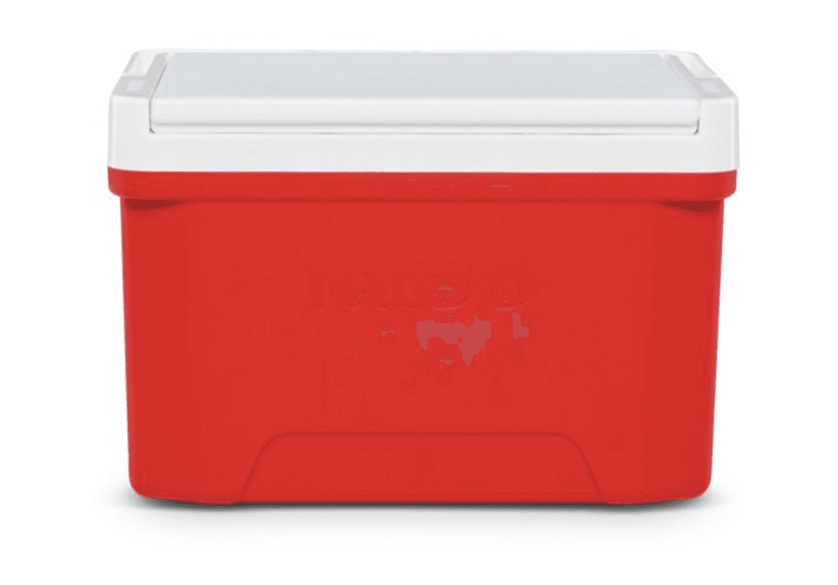 Igloo 9 qt. Laguna Ice Chest Cooler, Red | indy100