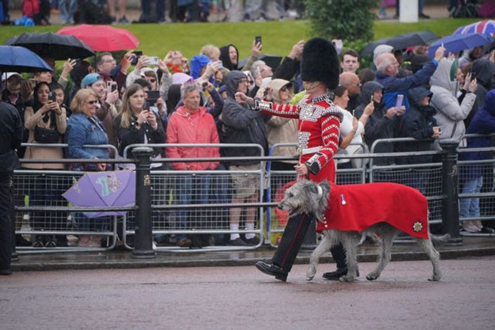 In Pictures: Military pomp of Trooping the Colour marks Kate’s return ...
