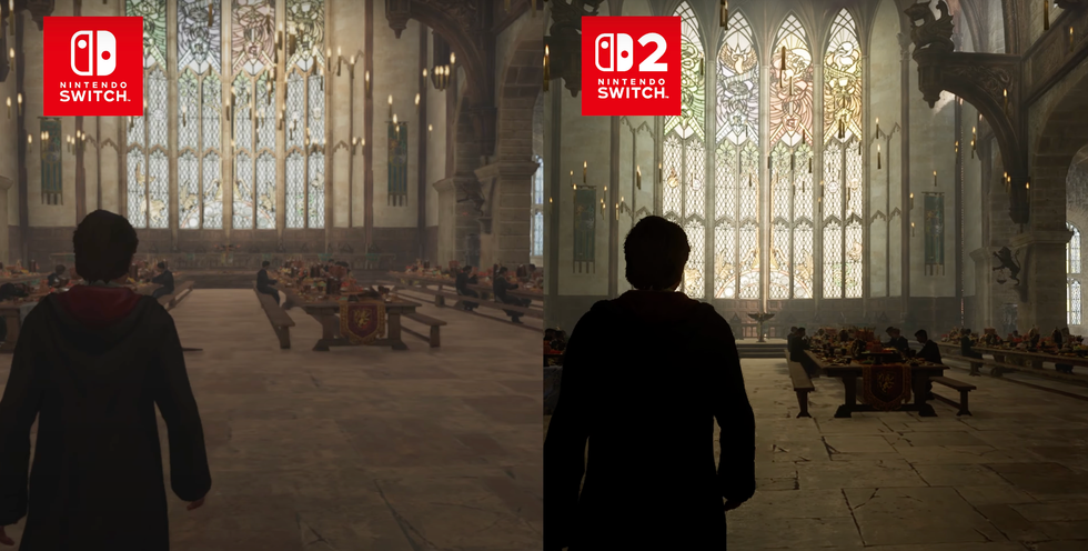 Nintendo Switch 2: New Hogwarts Legacy trailer shows night and day Switch comparison | indy100