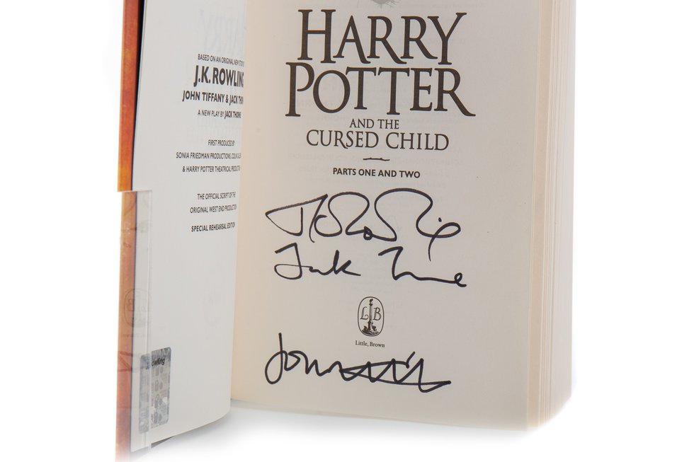 Copy of Harry Potter play signed by JK Rowling sells at auction | indy100