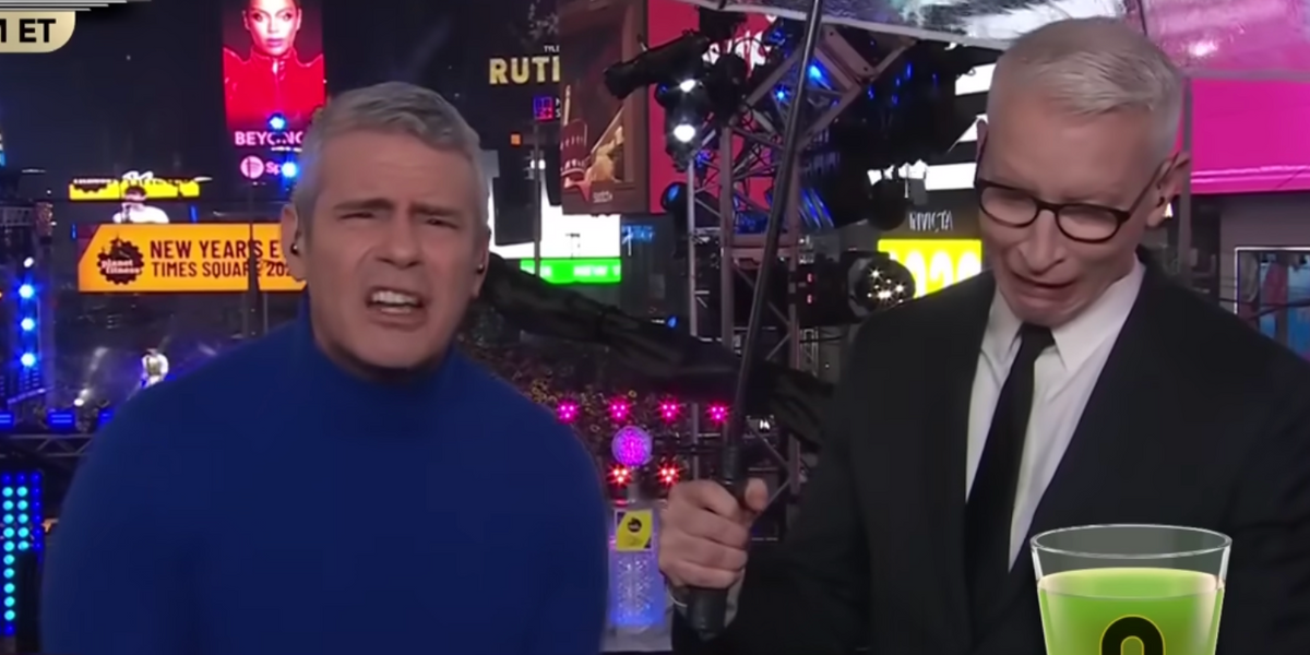 What Was In Andy Cohens Gross Mystery Shots After Cnn Banned