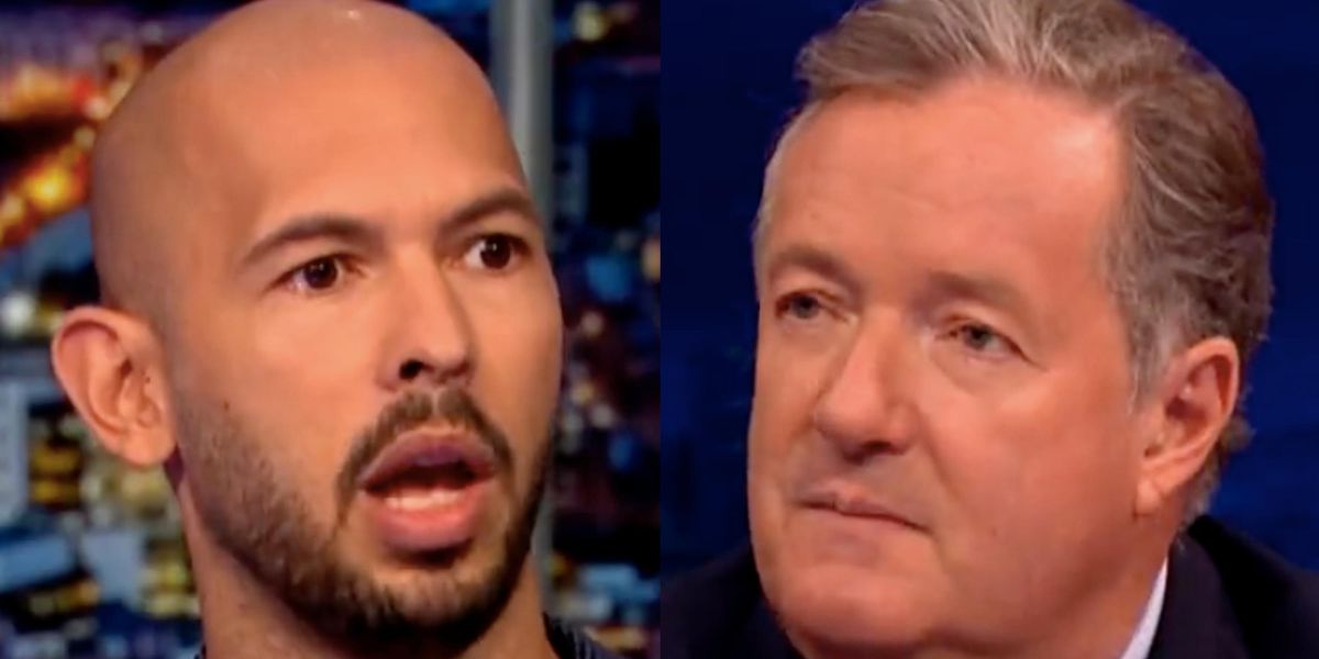 Andrew Tate just had his 'misogyny’ called out by Piers Morgan | indy100 Andrew Tate just had his 'misogyny’ called out by Piers Morgan | indy100