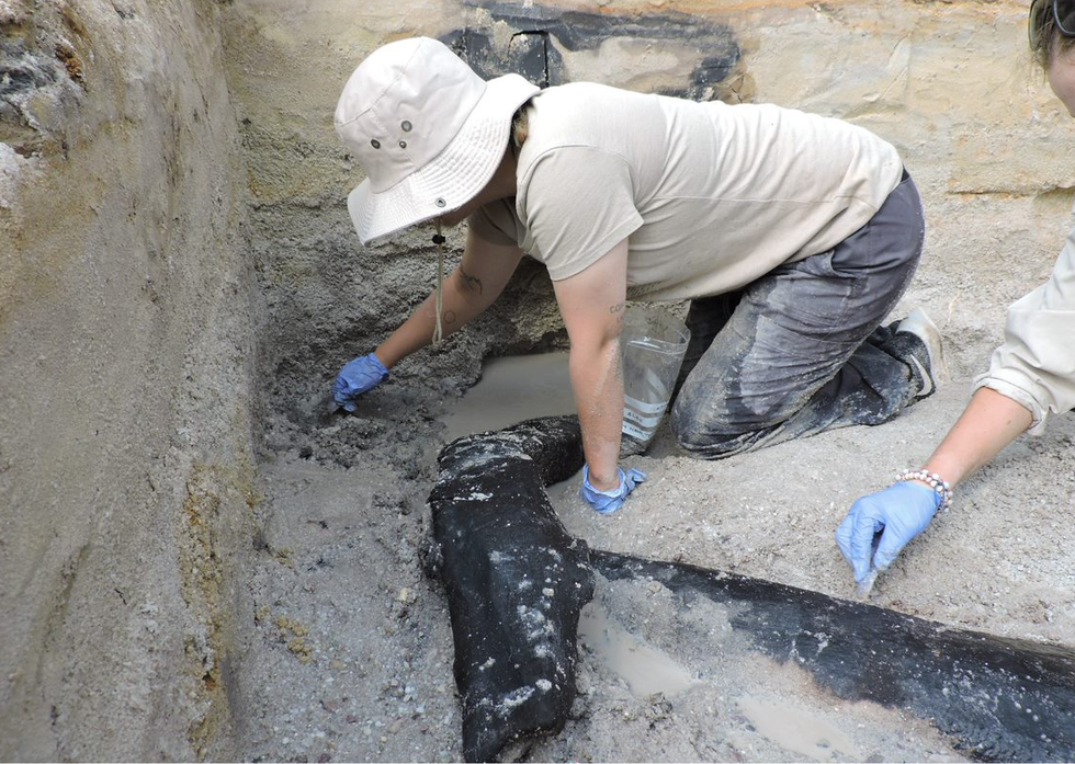 Proof of Stone Age humans building wooden structures uncovered by ...