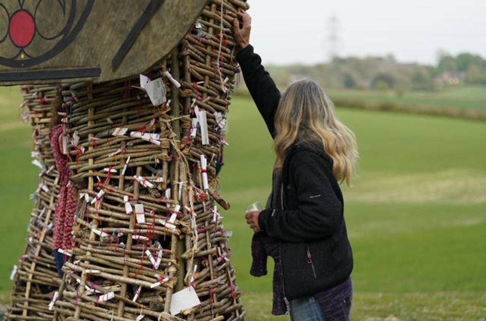 In Pictures: Fiery start to May Day celebrations | indy100