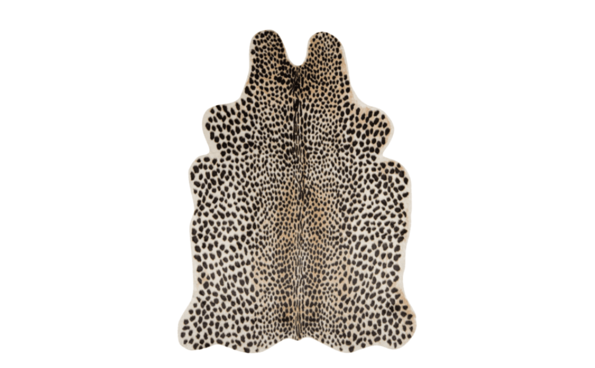 Erin Gates by Momeni Acadia Cheetah Multi Faux Hide Area Rug - 5'3" X 7 ...