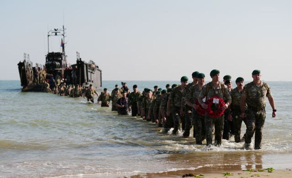 In Pictures: Veterans and royals in poignant commemoration of D-Day 80 ...