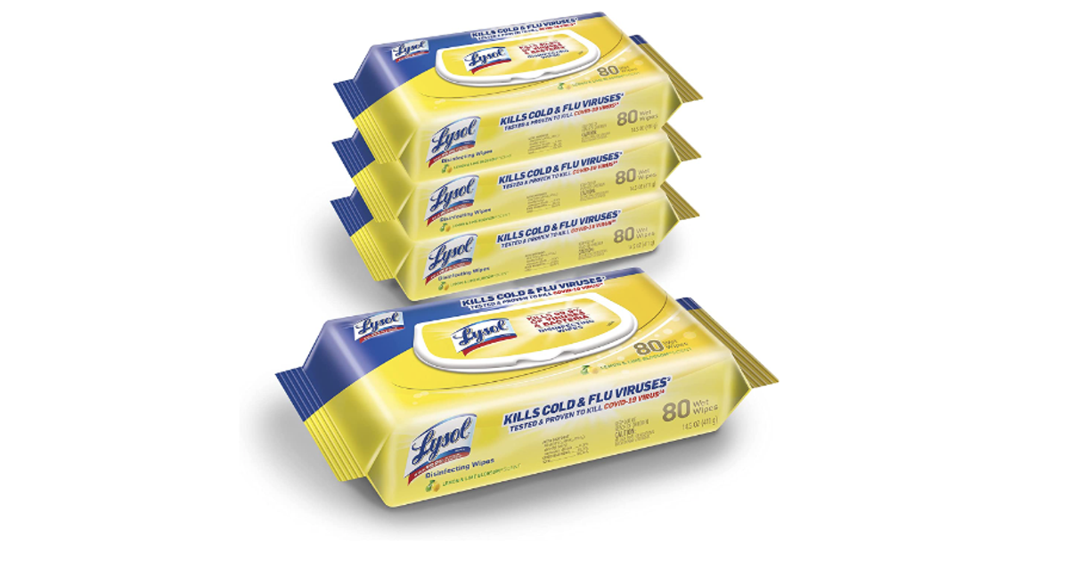 Lysol Disinfectant Handi-Pack Wipes | indy100