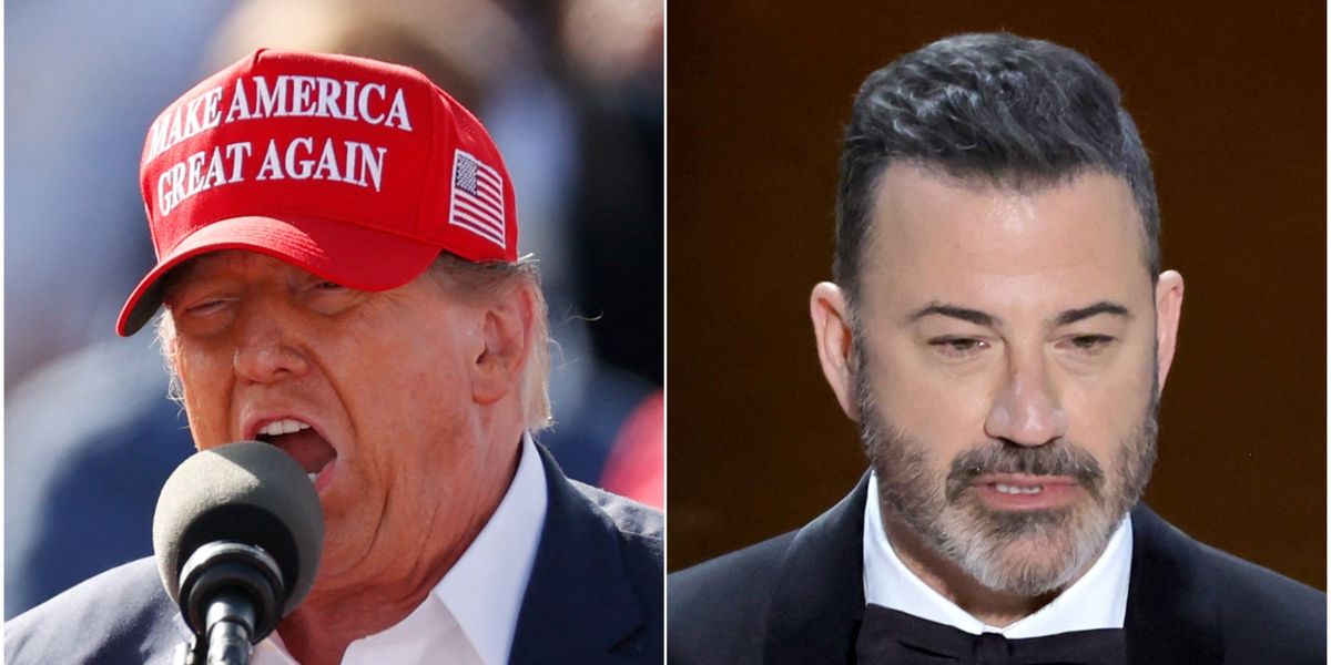 Donald Trump Hits Out At Jimmy Kimmel Again After Oscars Spat Indy100