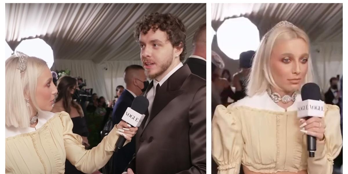 The most awkward Met Gala moment goes to Jack Harlow and Emma ... The most awkward Met Gala moment goes to Jack Harlow and Emma ...