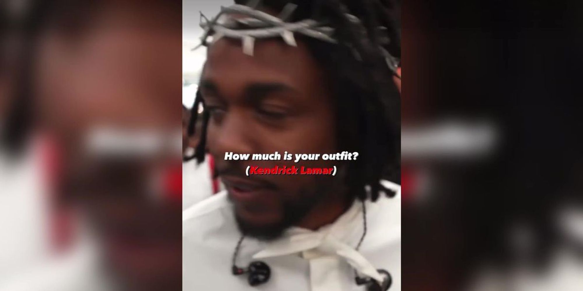 Kendrick Lamar's Glastonbury crown cost $3,000,000 | indy100 Kendrick Lamar's Glastonbury crown cost $3,000,000 | indy100