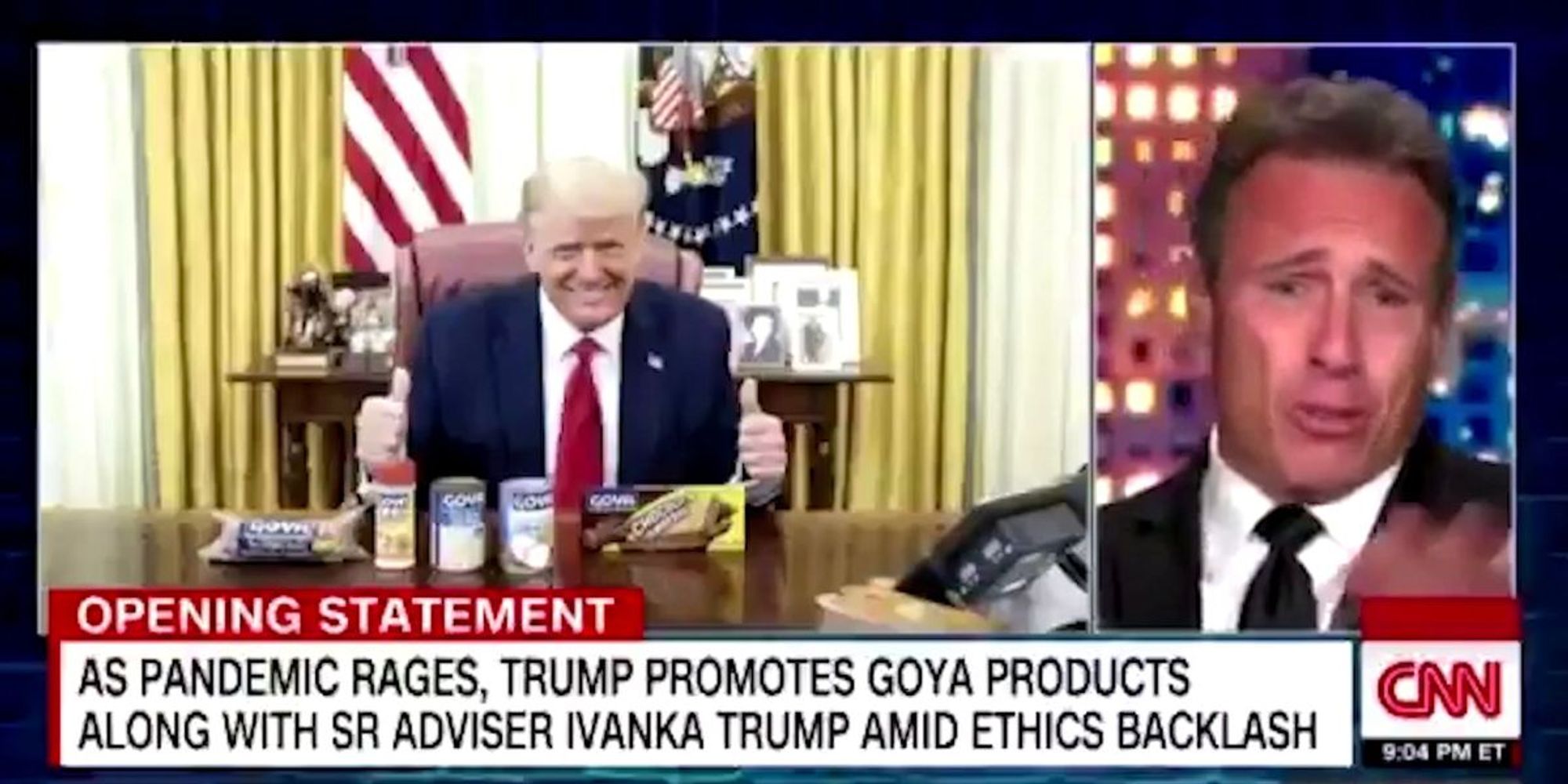 'Are you kidding me?': CNN anchor slams Trump for 'hawking' beans brand ...