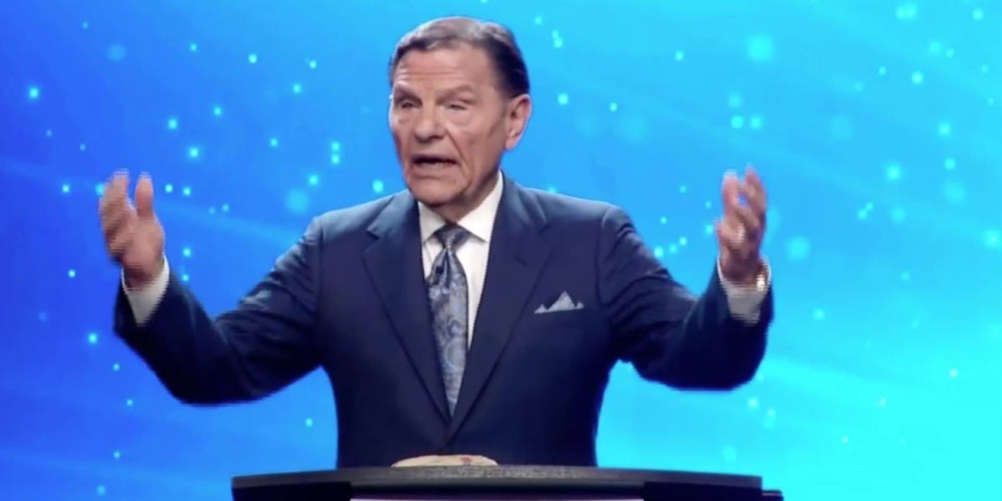 Pro-Trump Christian evangelical Kenneth Copeland laughs manically over ...