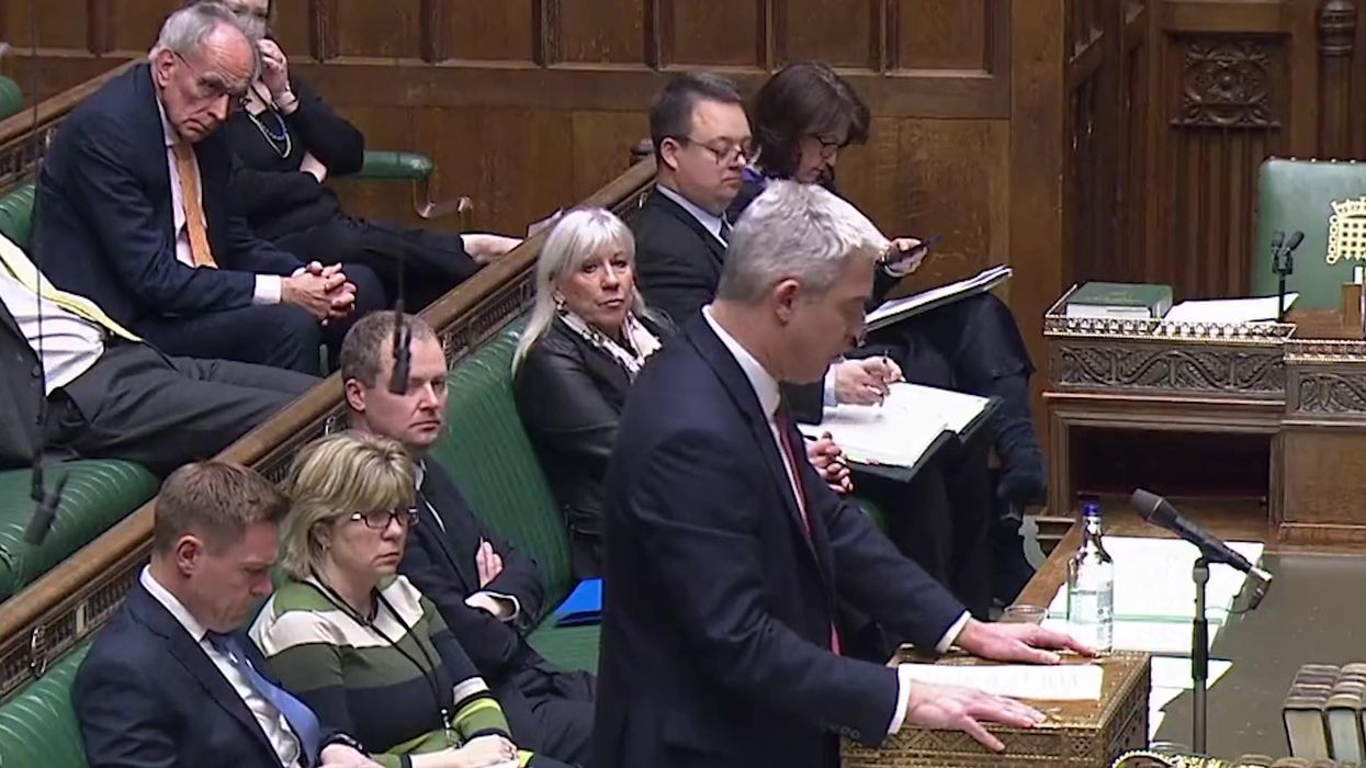 Tory Mp Jonathan Gullis Filmed Being Gross During Key Nhs Speech Indy100
