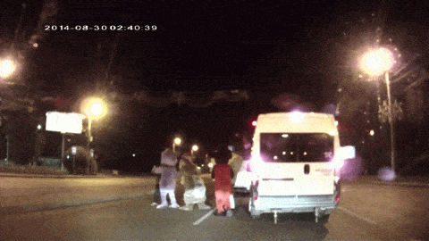 Spongebob and Mickey Mouse in bizarre Russian road rage brawl | indy100 ...