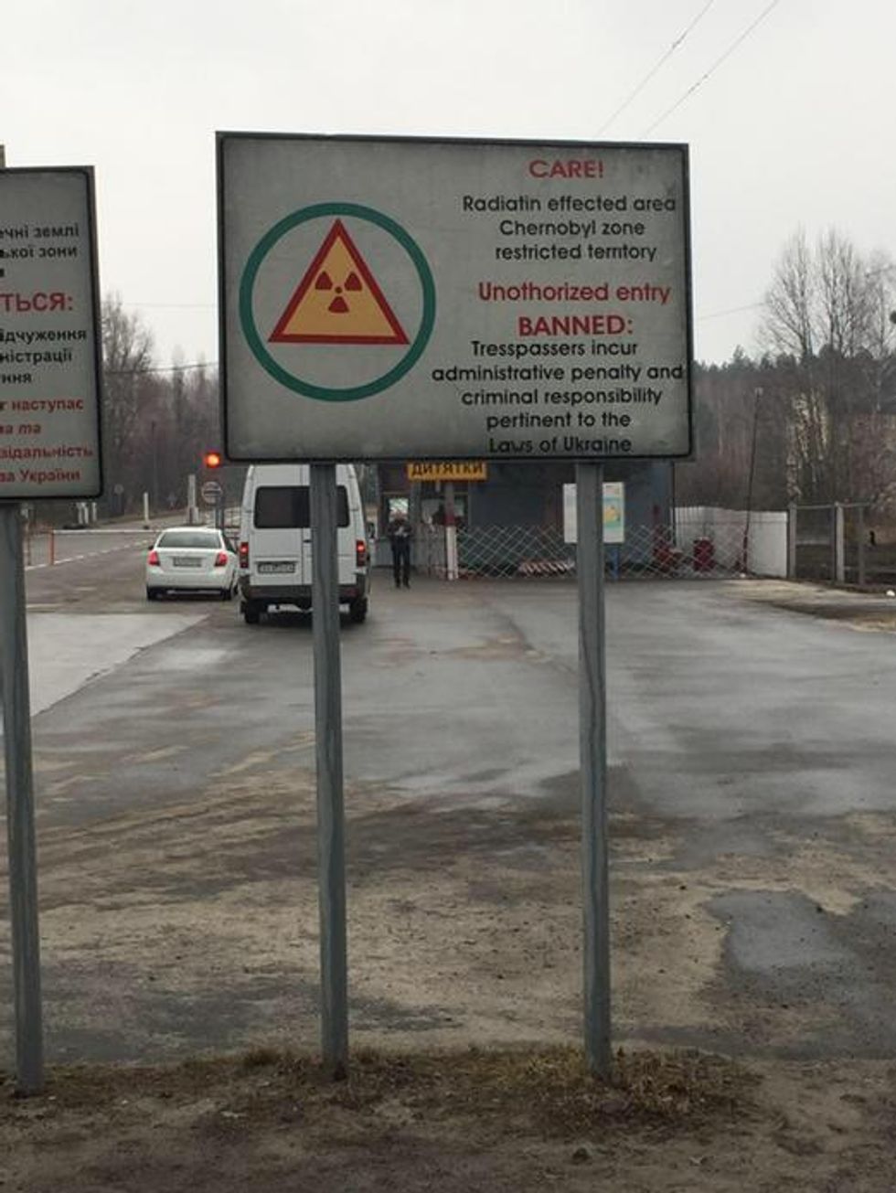 Inside Chernobyl: Pictures show eerie remnants of destroyed nuclear ...