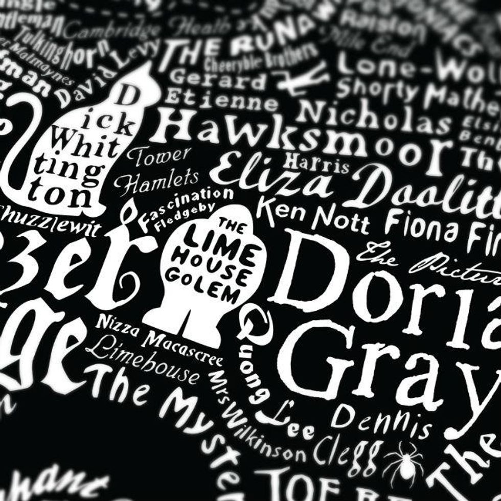 The literary map of London is just beautiful | indy100 | indy100