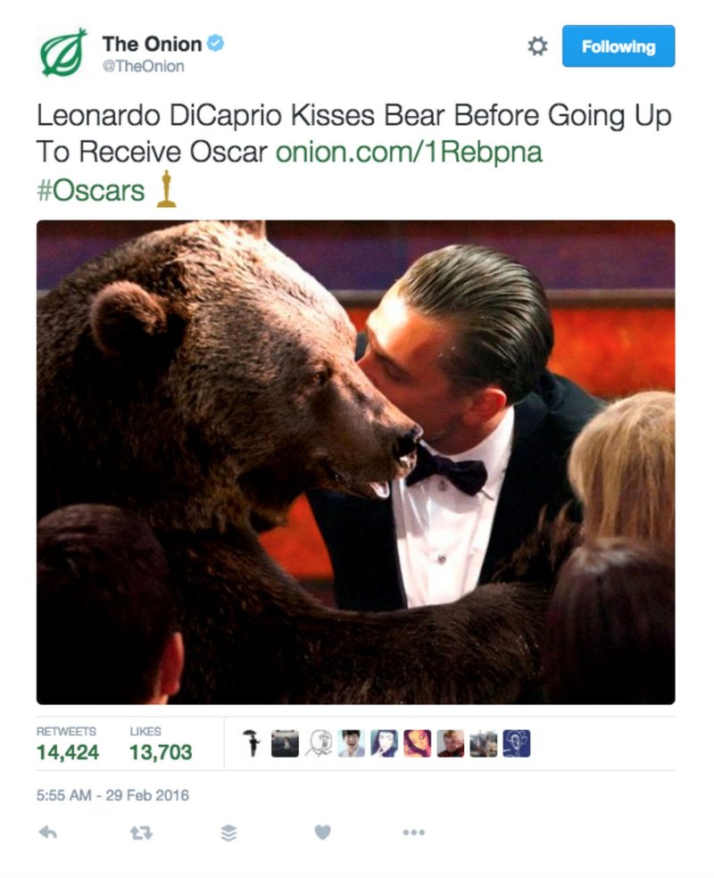 Leonardo Bear Oscar Memes