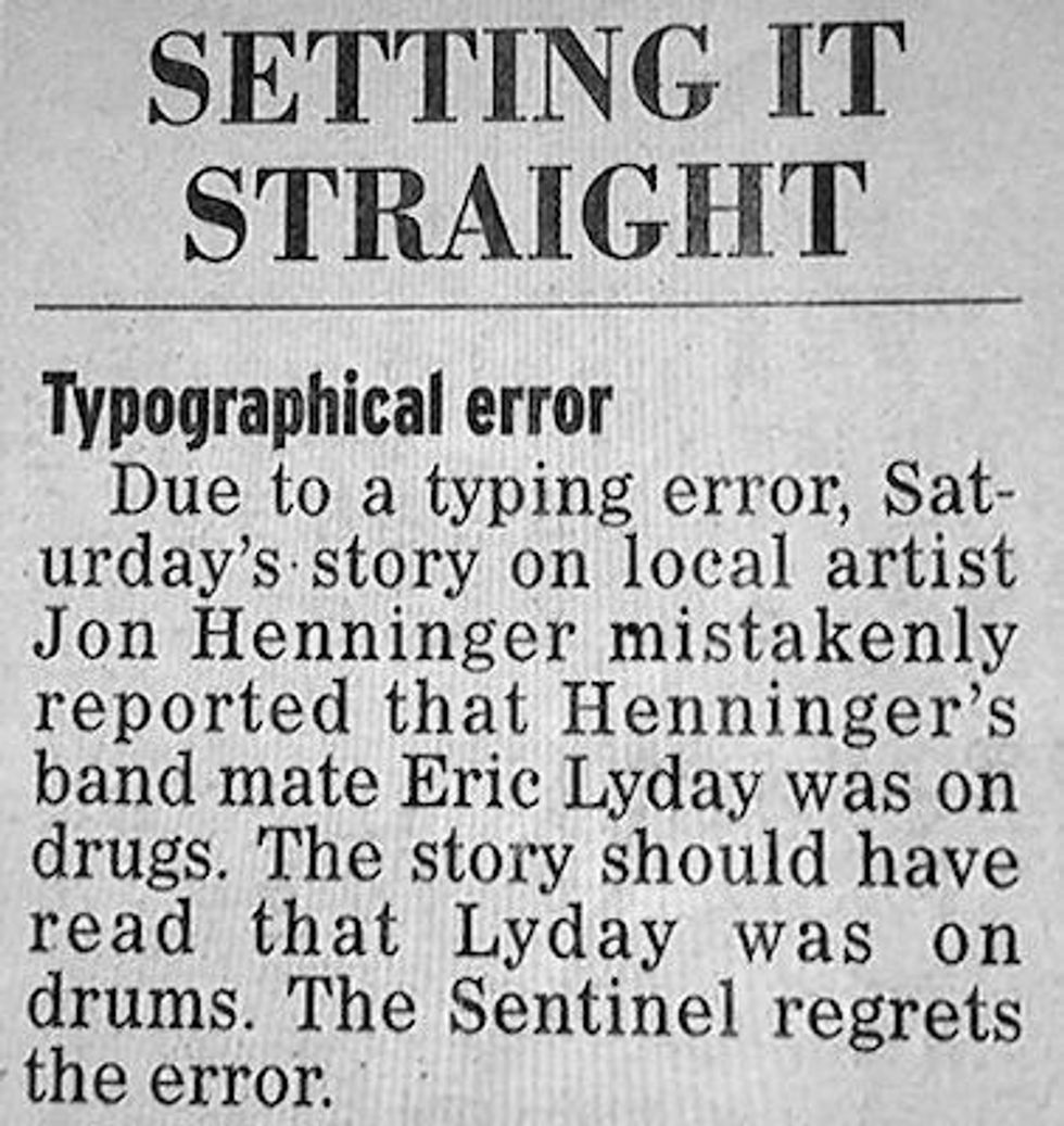 12 of the very best newspaper corrections | indy100 | indy100
