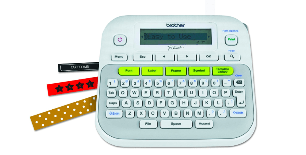 Brother P-touch PTD210, Easy-to-Use Label Maker | indy100