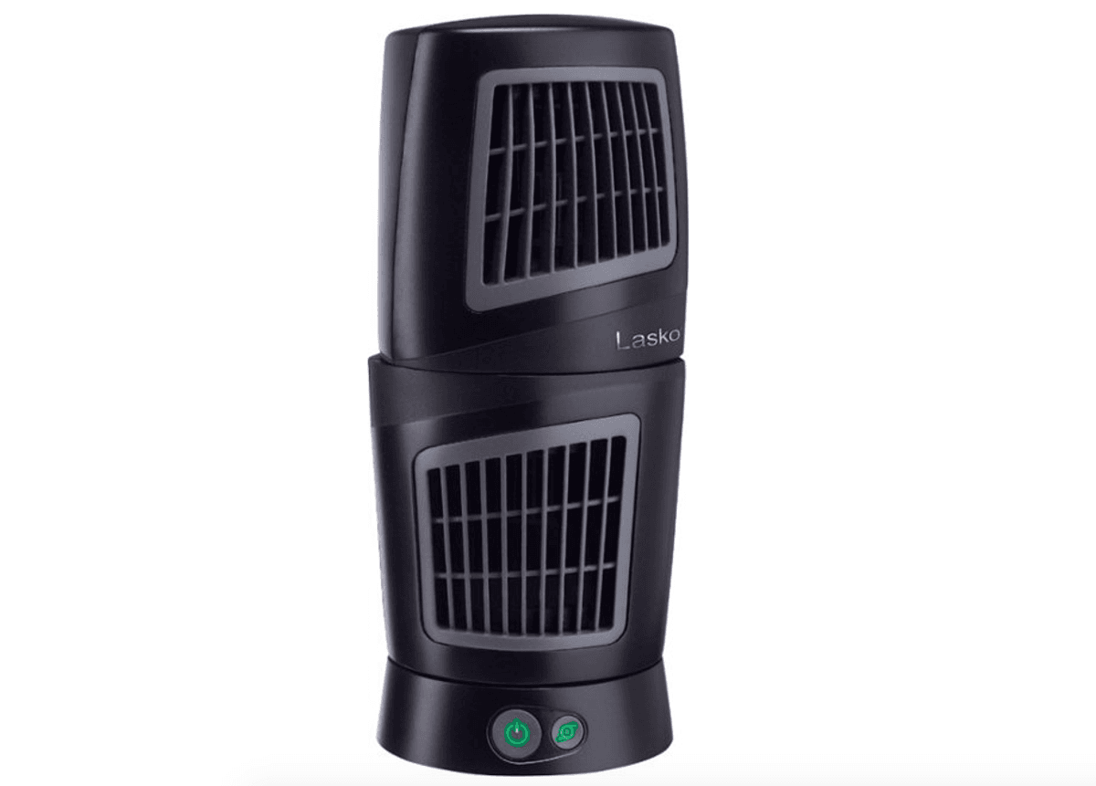 Lasko - Twist-Top Personal Fan - Black | indy100