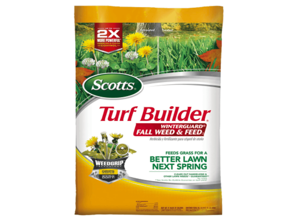 Scotts Turf Builder WinterGuard Fall Weed and Feed 3: Covers up to ...