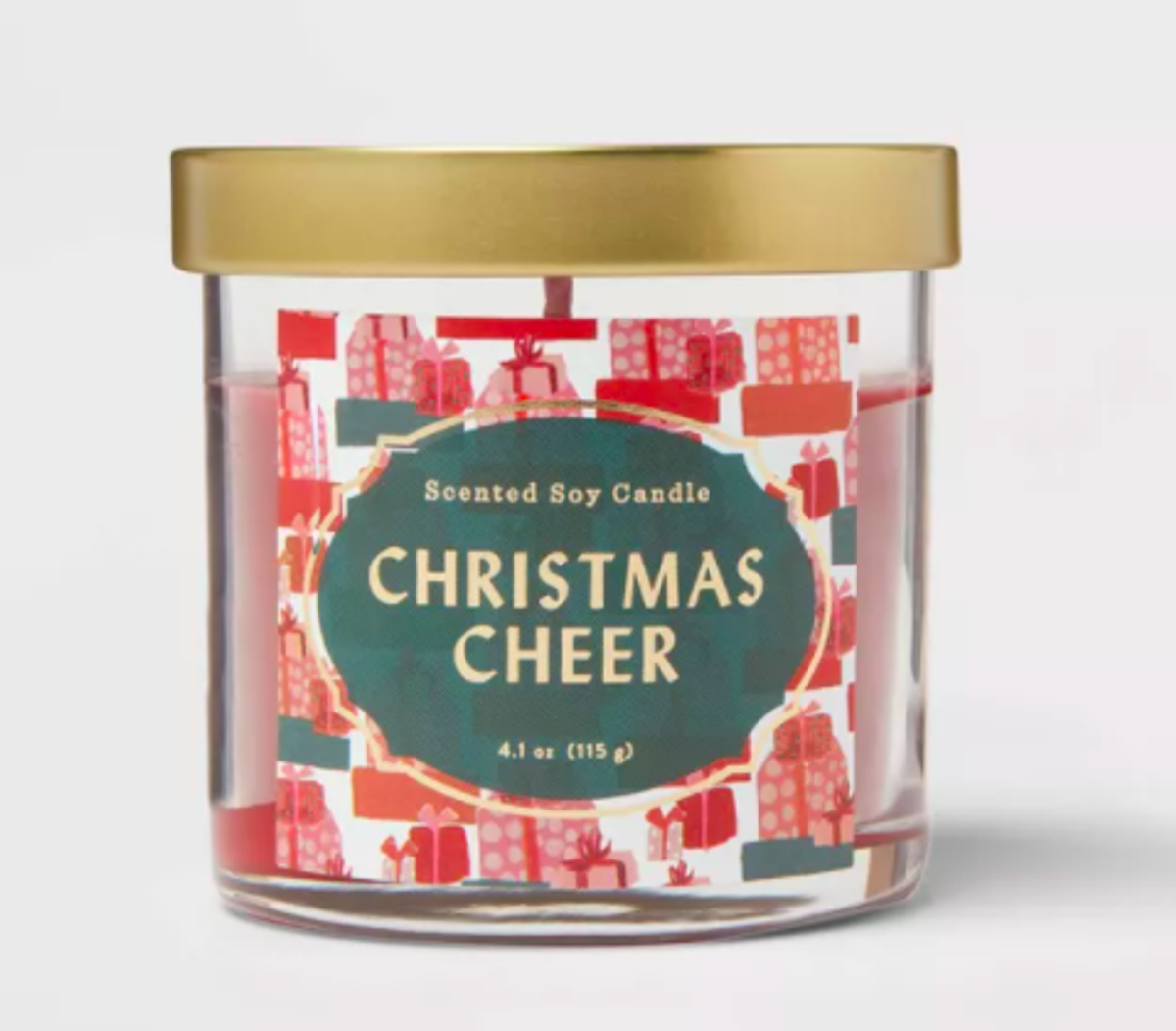 Lidded Glass Jar Candle Christmas Cheer - Opalhouse™ | indy100