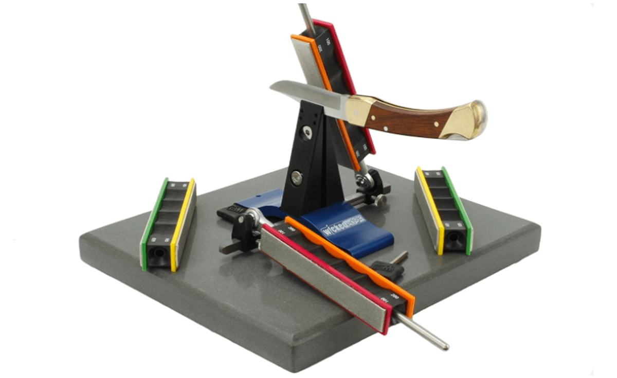 Wicked Edge Knife Sharpener With Quartz Stone Base | indy100