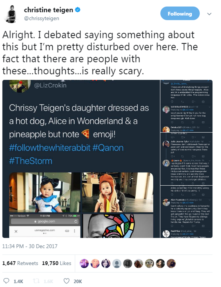 Chrissy Teigen Twitter