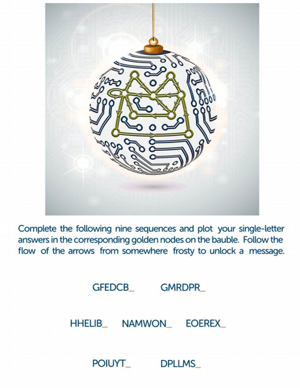 Can you find the hidden message GCHQ put on its Christmas cards? | indy100