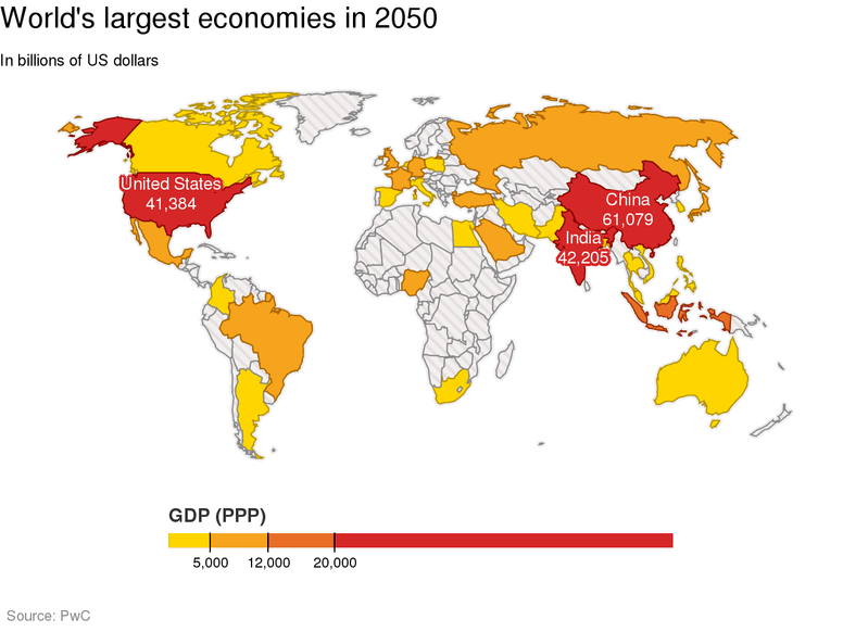 World Economy Map