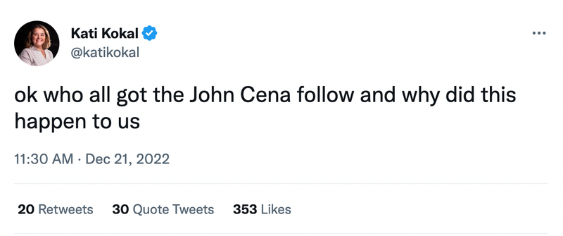 John Cena Twitter Quotes