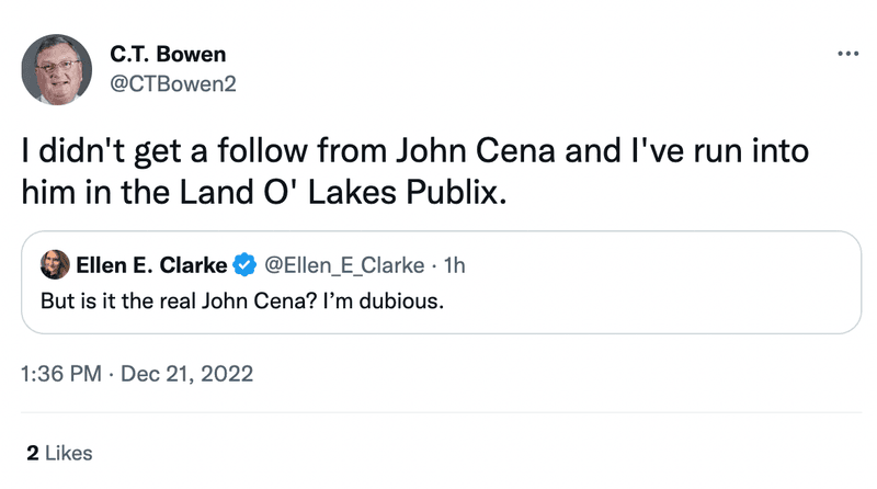 John Cena Twitter Quotes