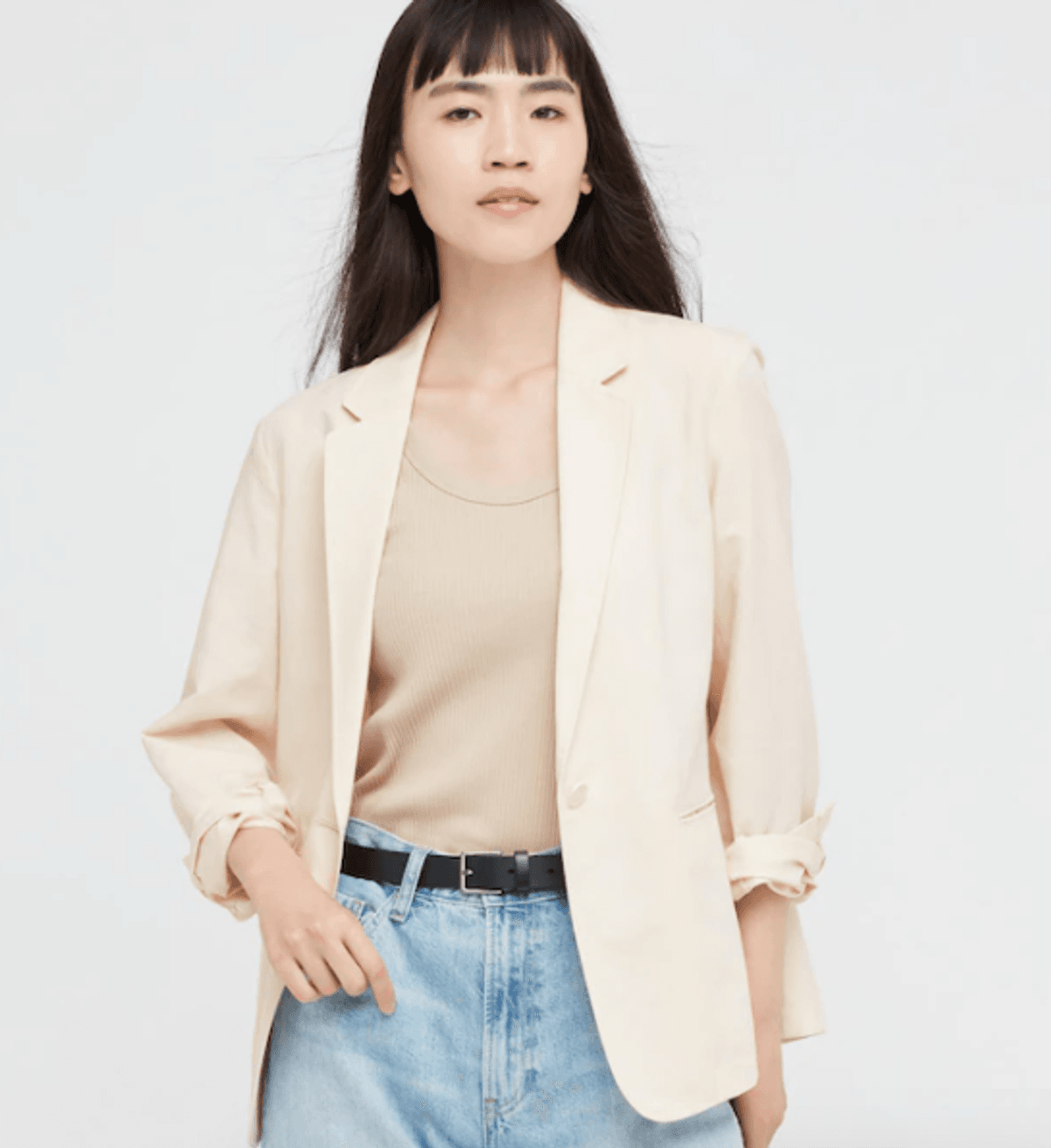 Linen-Blend Jacket | indy100