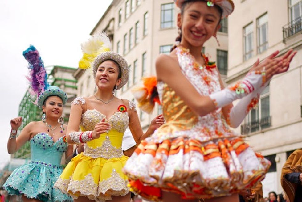 In Pictures: Revellers take the plunge with New Year’s Day dip in icy ...