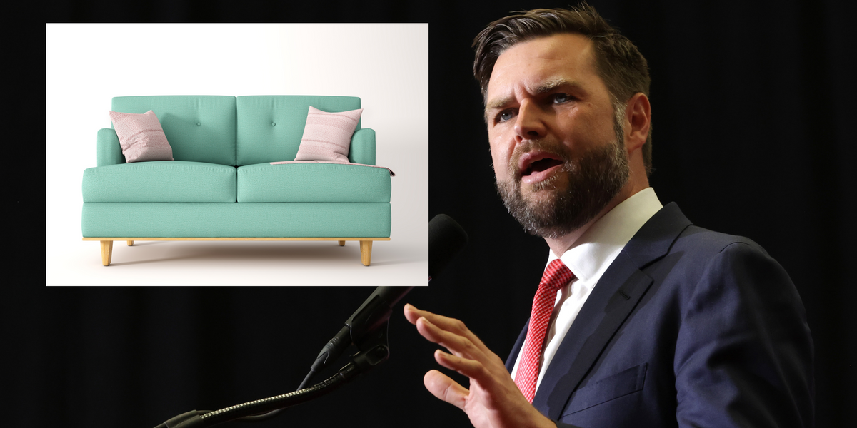 The JD Vance couch memes explained | indy100 The JD Vance couch memes explained | indy100