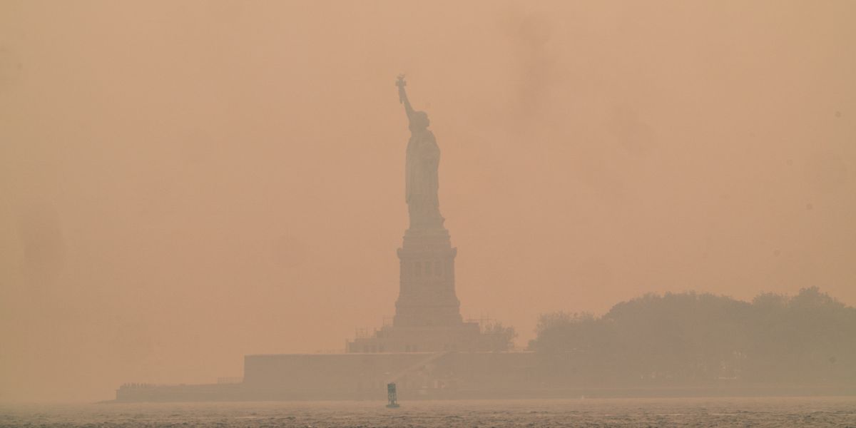 12 Of The Best Photos And Videos Of New York As Canada Wildfires Leave
