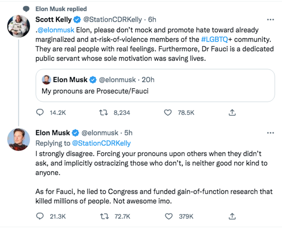 Jimmy Kimmel has brutal response to Elon Musk changing his pronouns to ... Jimmy Kimmel has brutal response to Elon Musk changing his pronouns to ...