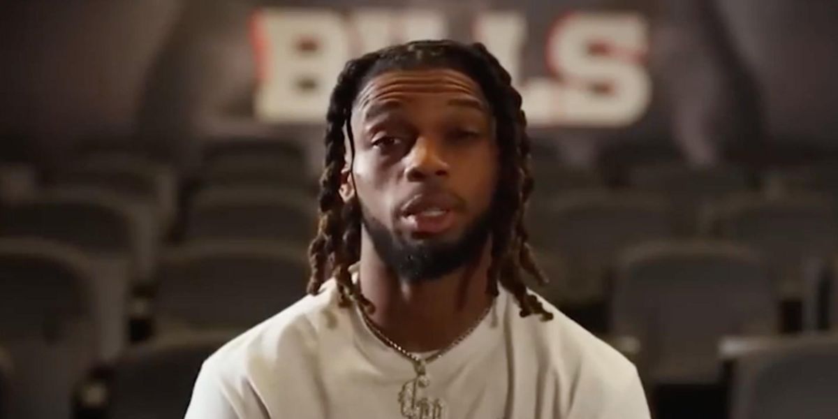 Damar Hamlin shut down conspiracy theories about him with one word ... Damar Hamlin shut down conspiracy theories about him with one word ...
