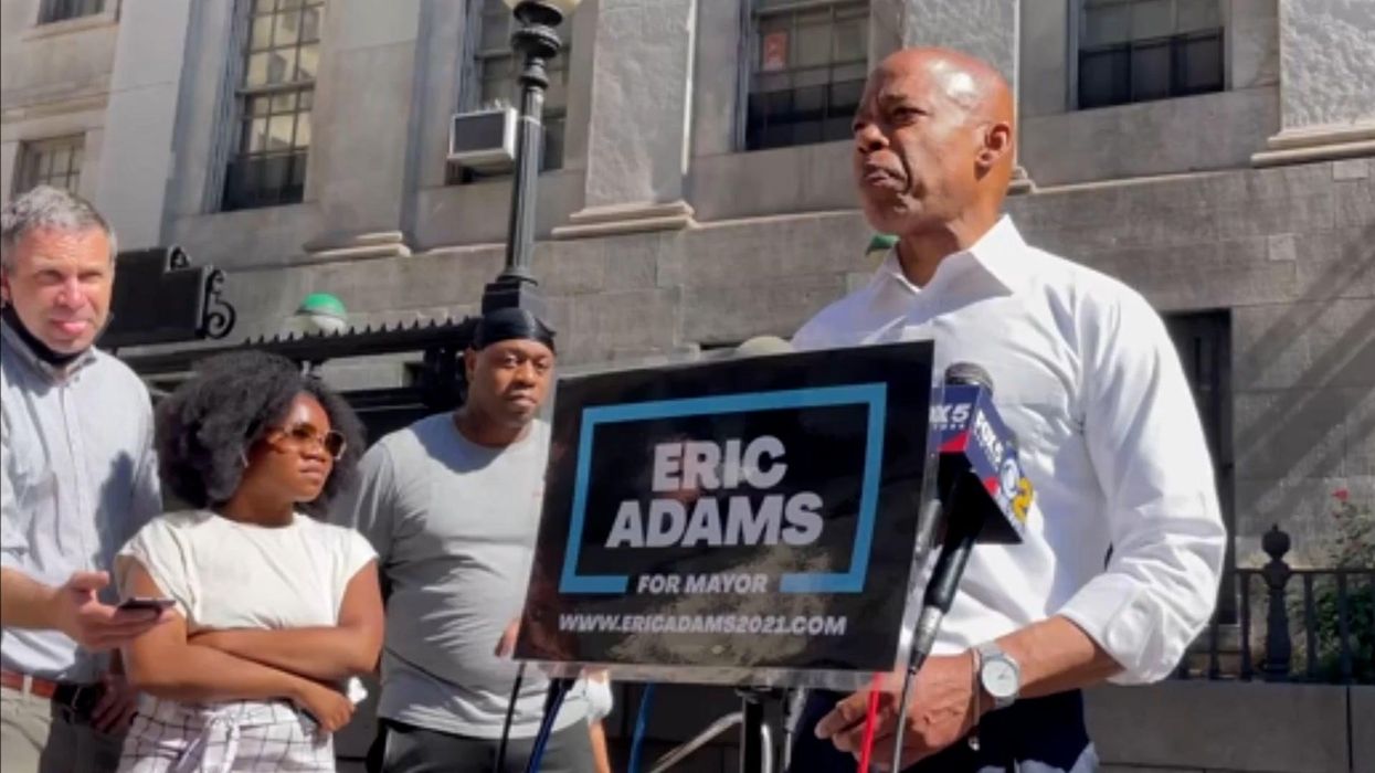 Eric Adams is turning his first NYC mayor paycheck into bitcoin | indy100 Eric Adams is turning his first NYC mayor paycheck into bitcoin | indy100