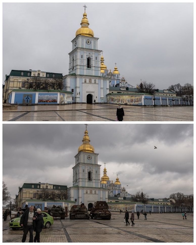Kiev Before And Now