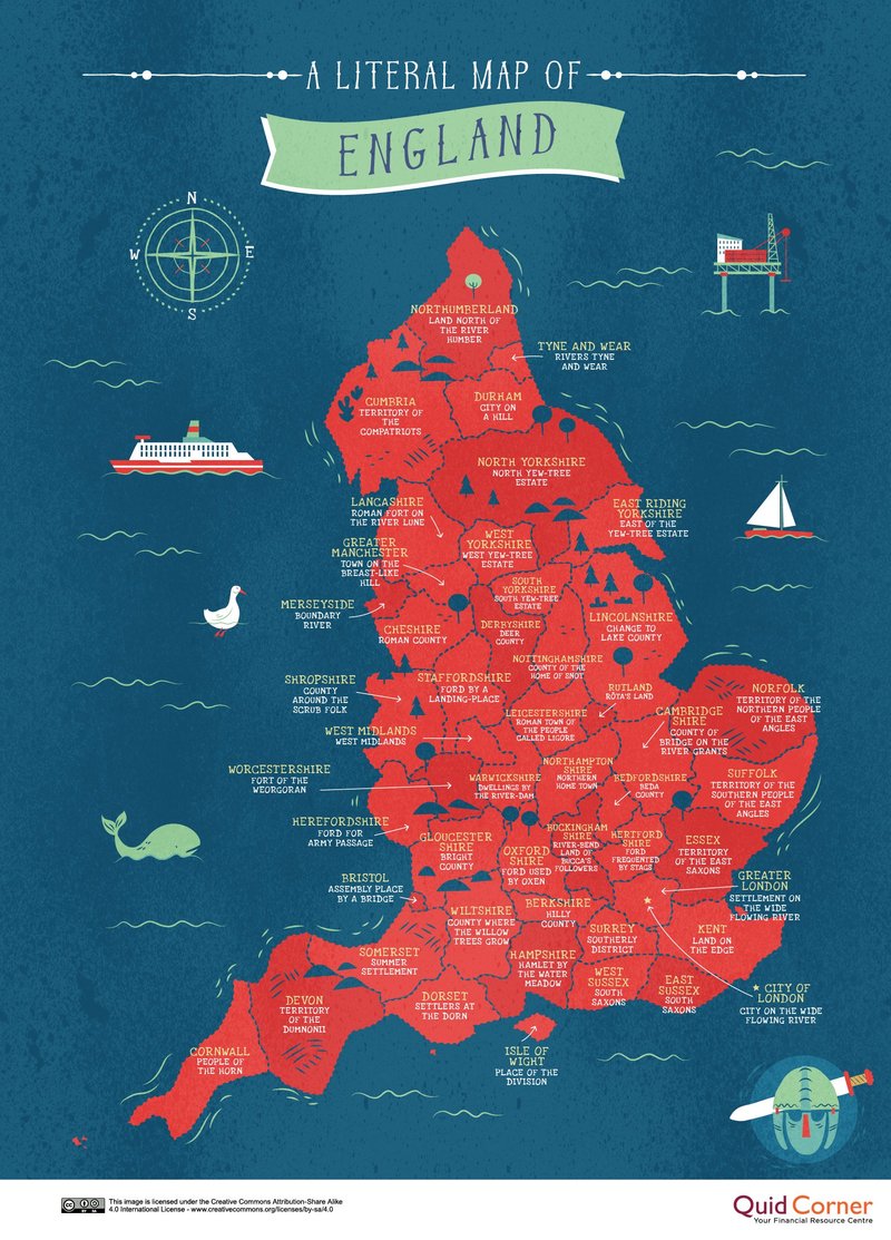 England City Names How Did England's Cities Get Their Names? By Jonn