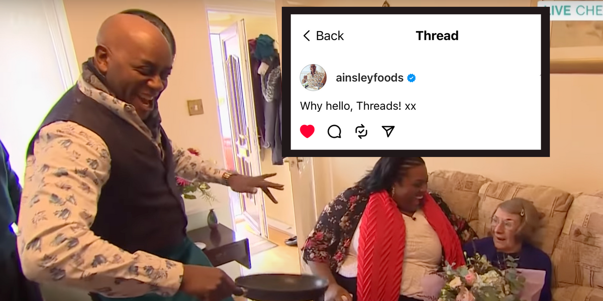 Ainsley Harriott Joinsthreads With Reference To Classic This Morning Meme Indy100