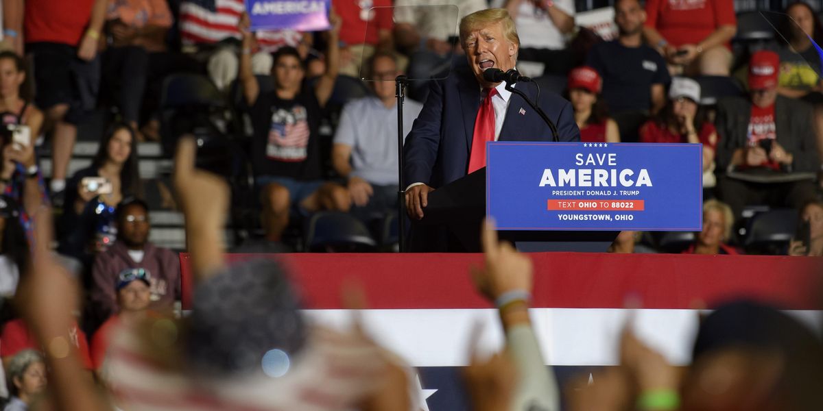 Trump has fully embraced QAnon - here's how it happened | indy100 Trump has fully embraced QAnon - here's how it happened | indy100