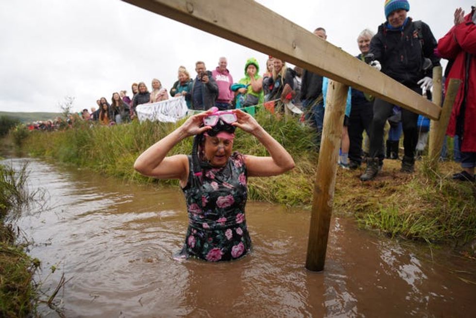 In Pictures: Making a splash at the World Bog Snorkelling Championships ...