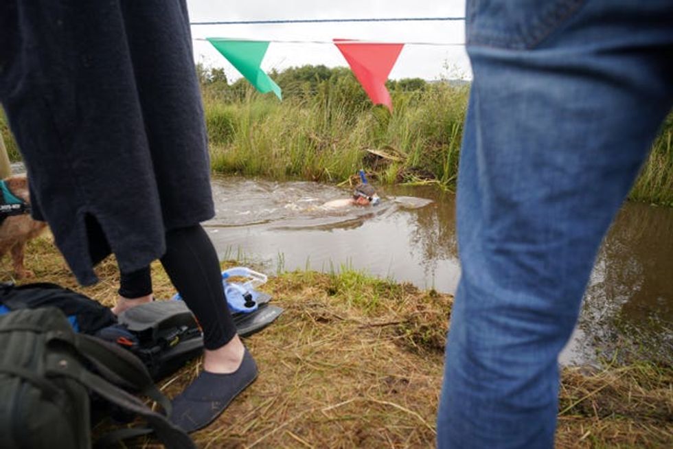 In Pictures: Making a splash at the World Bog Snorkelling Championships ...