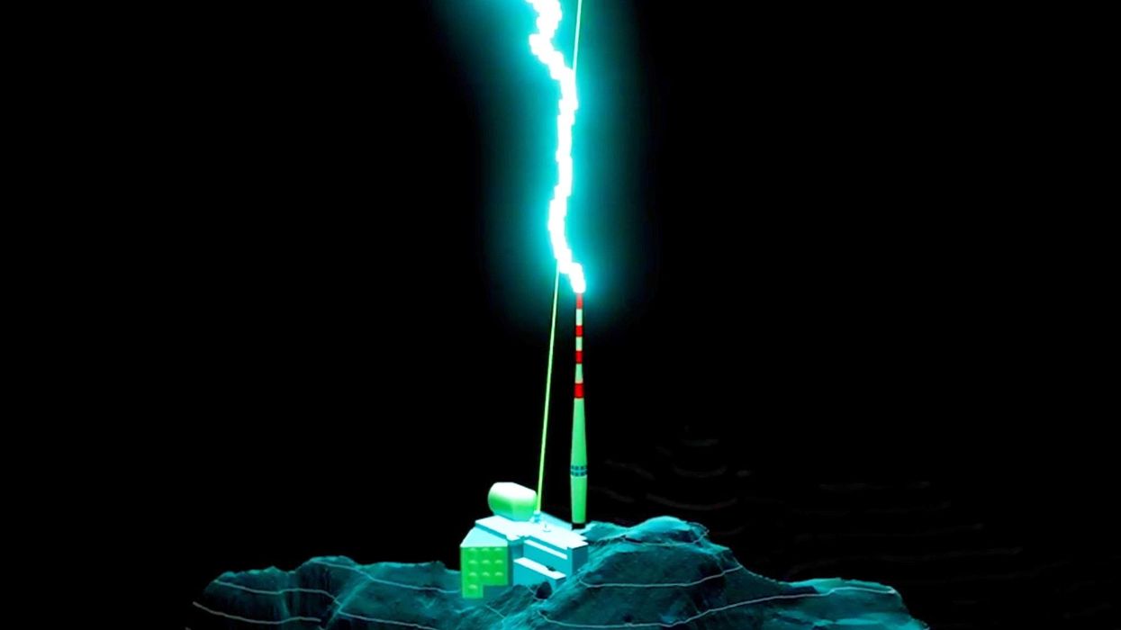 Scientists figured out how to steer lightning bolts with lasers | indy100 Scientists figured out how to steer lightning bolts with lasers | indy100