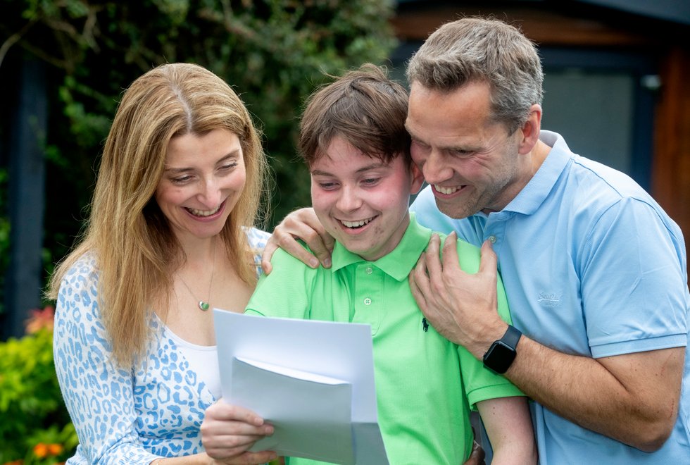 Teenager celebrates nine GCSEs after battling serious health problems ...