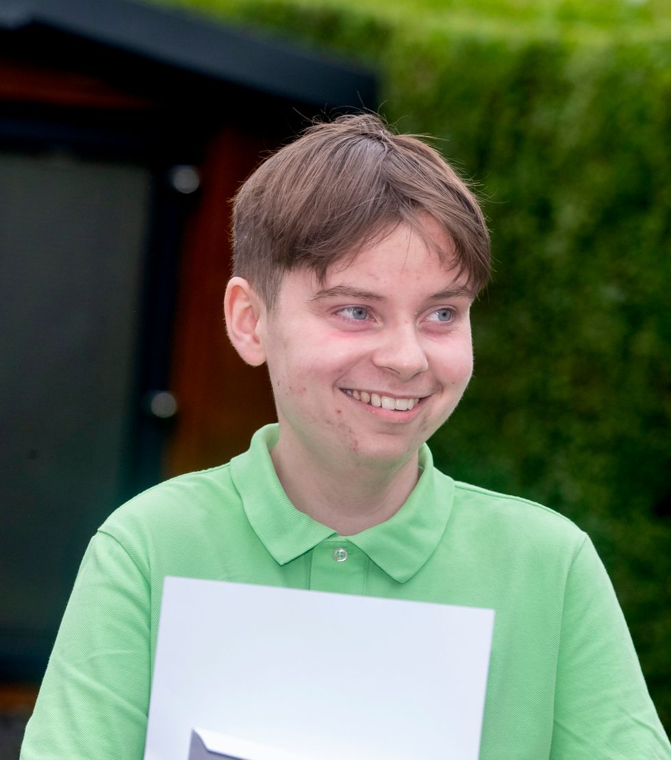 Teenager celebrates nine GCSEs after battling serious health problems ...