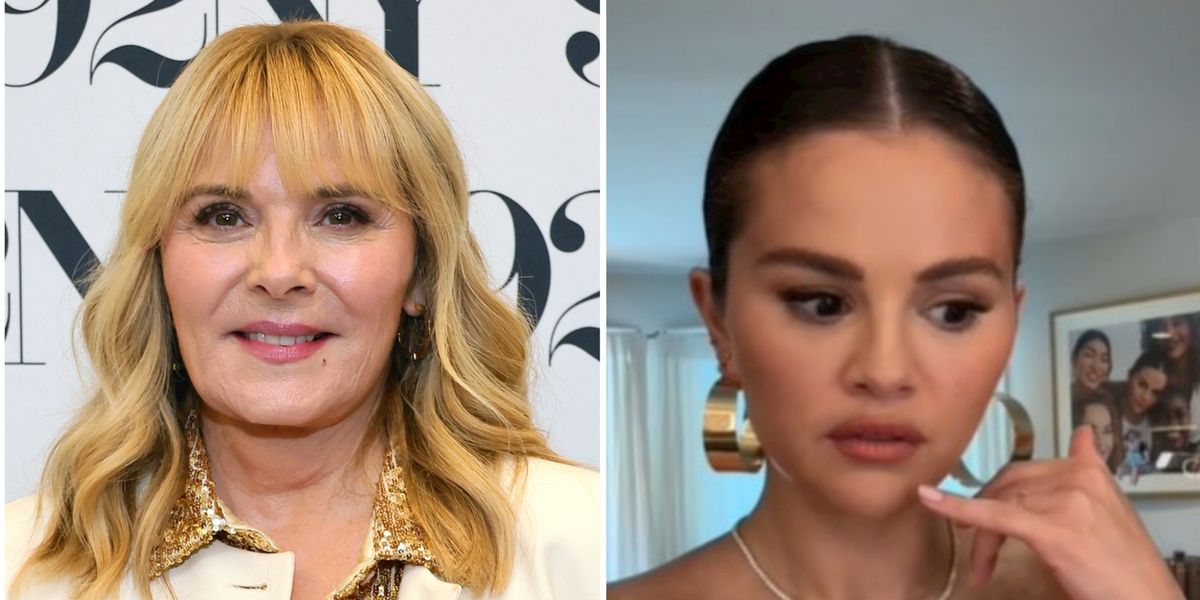 Kim Cattrall Loves Selena Gomezs Tiktok Tribute To Samantha Jones
